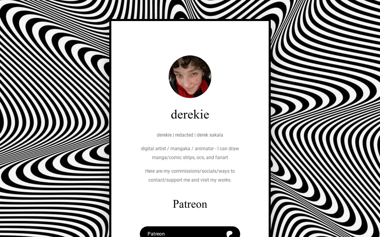 derekie socials / information